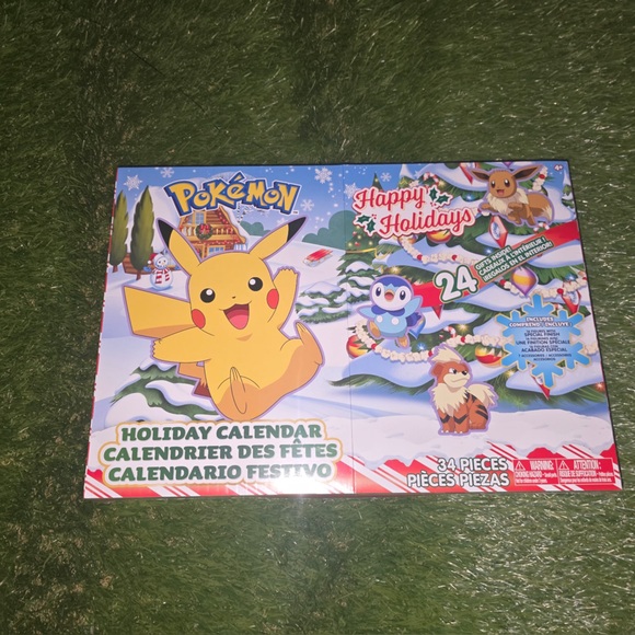 Pokemon | Toys | Pokemon Festive Calendar With Pikachu And Friends ...